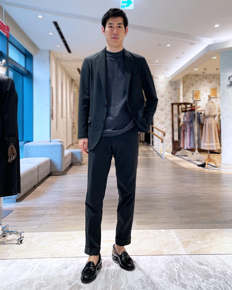 夏のネイビースリーピーススーツ | オーダースーツのKASHIYAMA